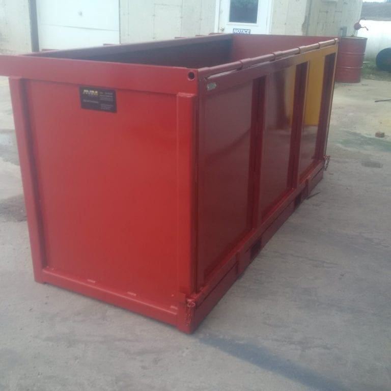 Manser Welding - Construction Boxes, Waste Management Bins